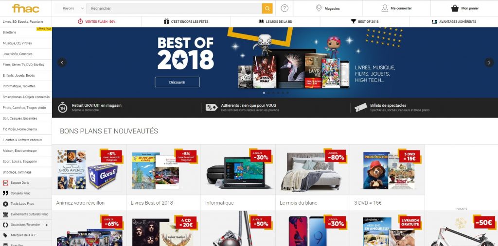 → Visiter Fnac - Avis & Alternative 2020 | Top Site Marchand