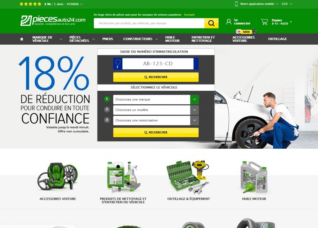 → Visiter Piecesauto24 - Avis & Alternative 2020 | Top Site Marchand