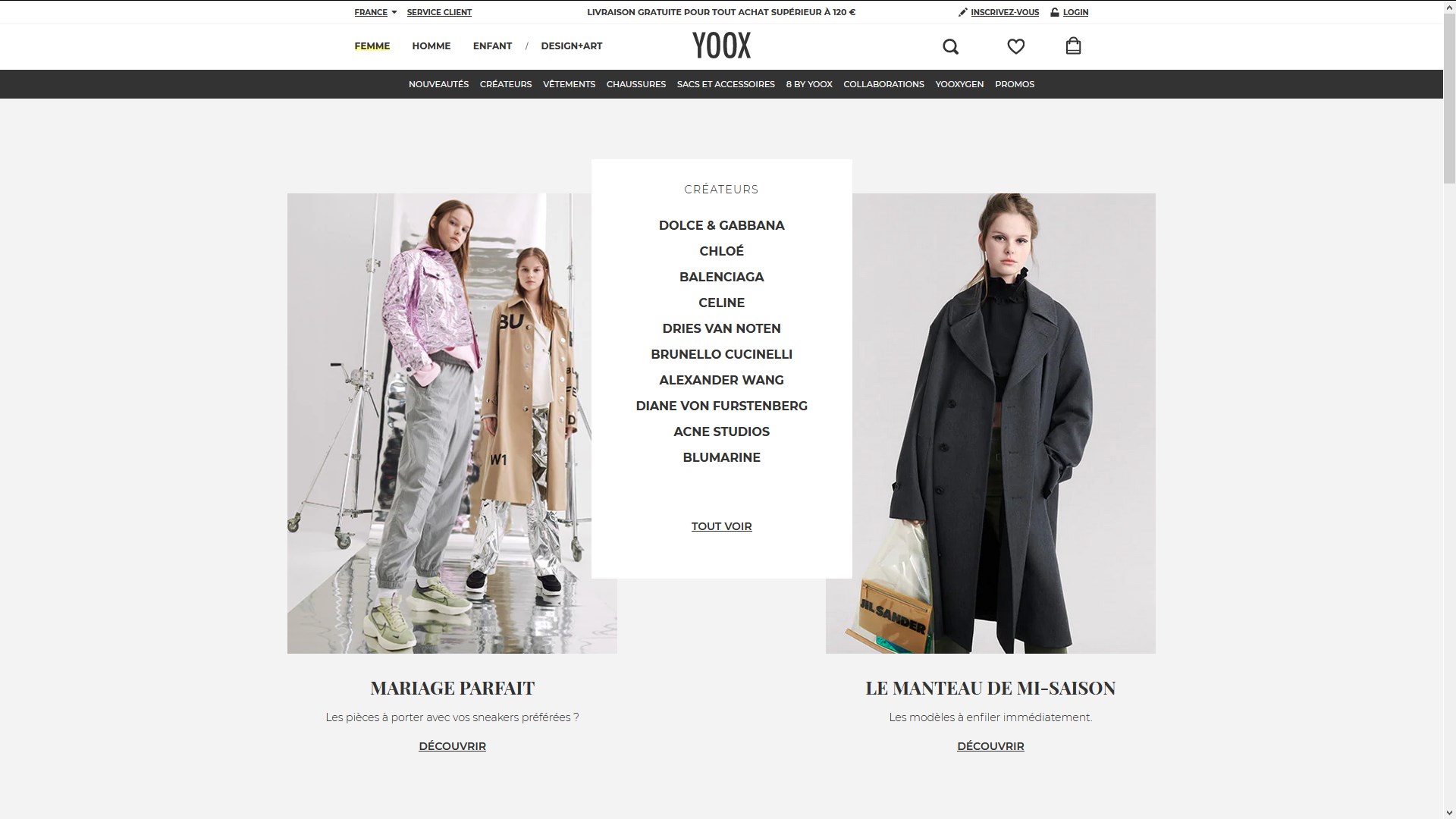 → Visiter Yoox - Avis & Alternative 2021 | Top Site Marchand